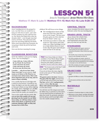 Enduring Faith Religion Curriculum | Lutheran School Curriculum