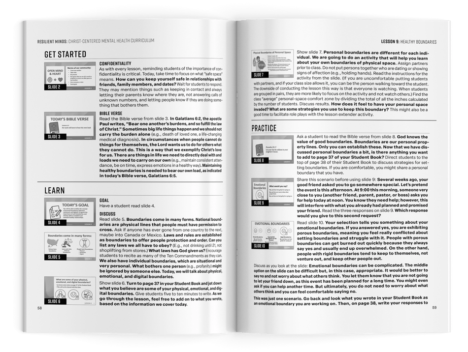 Resilient Minds - Christ-Centered Mental Health Curriculum